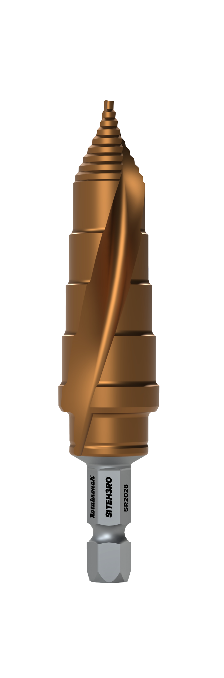 SITEH3RO™ Spiral Step Reamer | Rotabroach